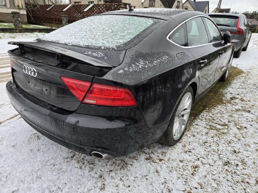 Melns Audi A7 Sportback 2013 Ukmergė, ar dzinēja tilpumu 3.00 L un nobraukumu 222 tūkst. km par 8300 €, foto 7 vietnē AUTOMOTO.COM.LV