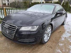 Melns Audi A7 Sportback 2013 Ukmergė, ar dzinēja tilpumu 3.00 L un nobraukumu 222 tūkst. km par 8300 €, foto 8 vietnē AUTOMOTO.COM.LV