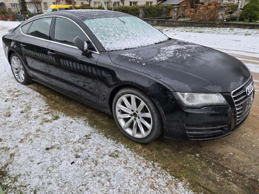 Melns Audi A7 Sportback 2013 Ukmergė, ar dzinēja tilpumu 3.00 L un nobraukumu 222 tūkst. km par 8300 €, foto 9 vietnē AUTOMOTO.COM.LV