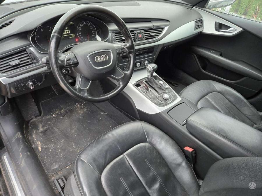 Melns Audi A7 Sportback 2013 Ukmergė, ar dzinēja tilpumu 3.00 L un nobraukumu 222 tūkst. km par 8300 €, foto 11 vietnē AUTOMOTO.COM.LV