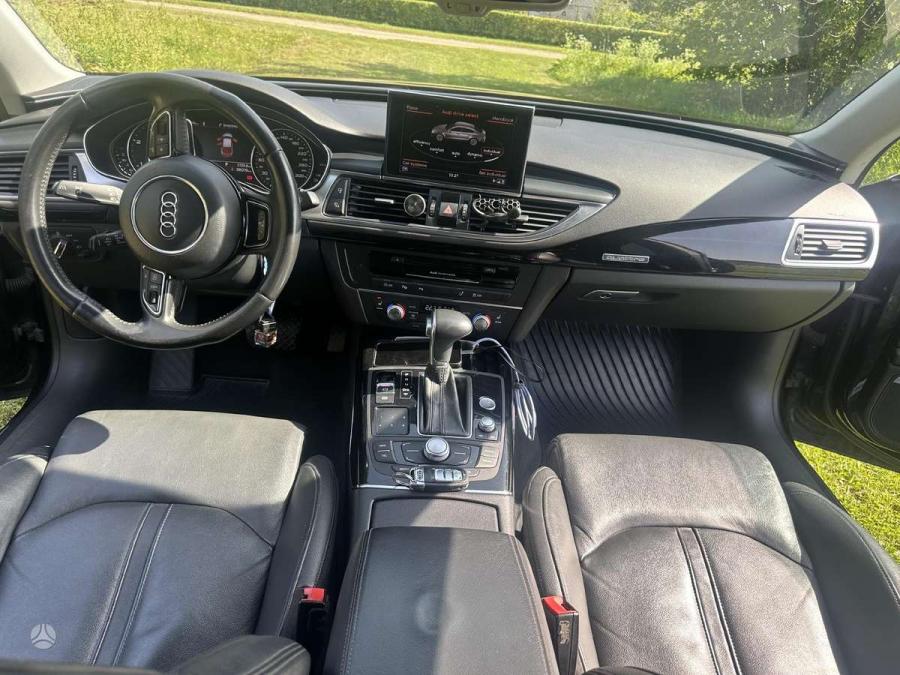 Melns Audi A7 Sportback 2013 Jonava, ar dzinēja tilpumu 2.97 L un nobraukumu 289 tūkst. km par 15800 €, foto 9 vietnē AUTOMOTO.COM.LV
