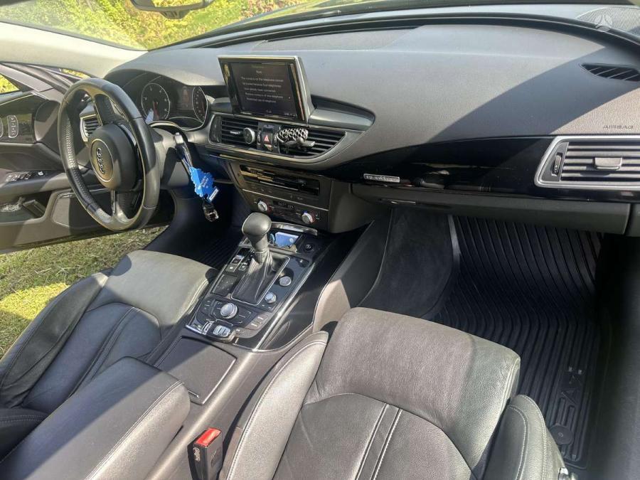 Melns Audi A7 Sportback 2013 Jonava, ar dzinēja tilpumu 2.97 L un nobraukumu 289 tūkst. km par 15800 €, foto 10 vietnē AUTOMOTO.COM.LV