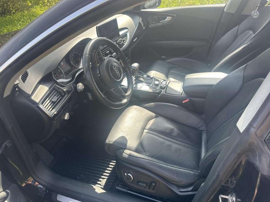 Melns Audi A7 Sportback 2013 Jonava, ar dzinēja tilpumu 2.97 L un nobraukumu 289 tūkst. km par 15800 €, foto 11 vietnē AUTOMOTO.COM.LV