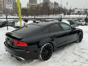 Black Audi A7 Sportback 2013 in Vilnius, with an engine capacity of 3.00 L and mileage of 218 thousand km for 11700 €, photo 4 on AUTOMOTO.COM.LV