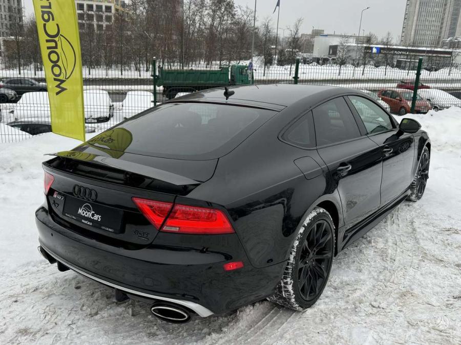 Black Audi A7 Sportback 2013 in Vilnius, with an engine capacity of 3.00 L and mileage of 218 thousand km for 11700 €, photo 5 on AUTOMOTO.COM.LV