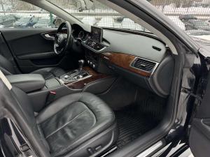 Black Audi A7 Sportback 2013 in Vilnius, with an engine capacity of 3.00 L and mileage of 218 thousand km for 11700 €, photo 12 on AUTOMOTO.COM.LV