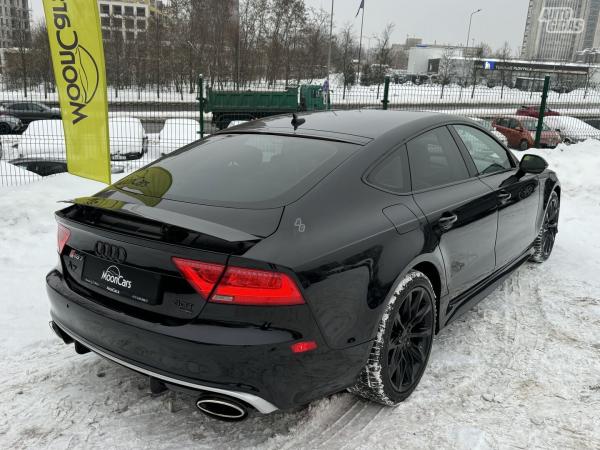 Black Audi A7 Sportback 2013 in Vilnius, with an engine capacity of 3.00 L and mileage of 218 thousand km for 11700 €, photo 6 on AUTOMOTO.COM.LV