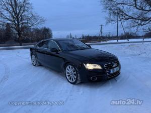 Black Audi A7 Sportback 2013 in Tartu, with an engine capacity of 3.00 L and mileage of 220 thousand km for 12990 €, photo  on AUTOMOTO.COM.LV