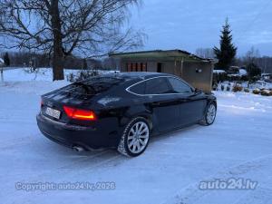 Black Audi A7 Sportback 2013 in Tartu, with an engine capacity of 3.00 L and mileage of 220 thousand km for 12990 €, photo 2 on AUTOMOTO.COM.LV