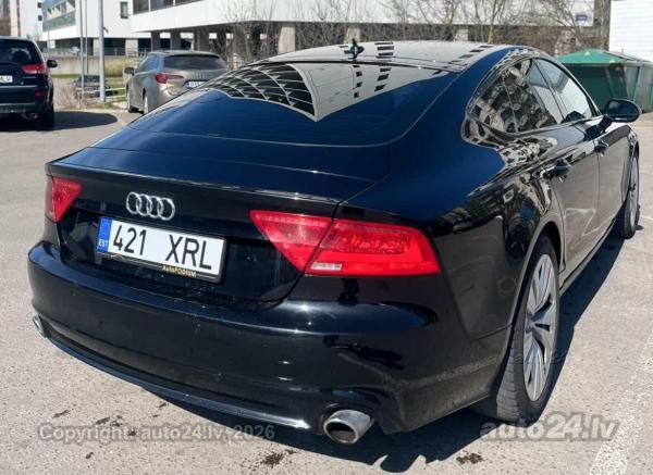 Black Audi A7 Sportback 2013 in Tallinn, with an engine capacity of 3.00 L and mileage of 208 thousand km for 13500 €, photo 5 on AUTOMOTO.COM.LV