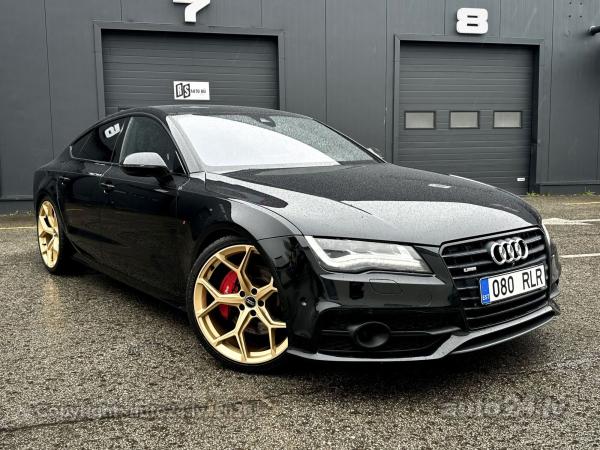 Black Audi A7 Sportback 2013 in Tallinn, with an engine capacity of 3.00 L and mileage of 232 thousand km for 18000 €, photo 1 on AUTOMOTO.COM.LV