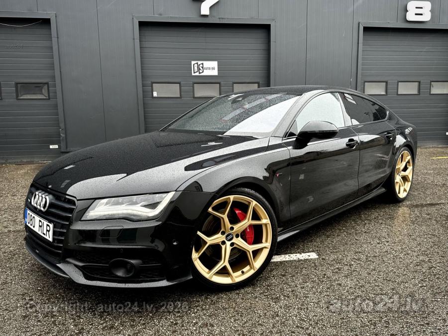 Black Audi A7 Sportback 2013 in Tallinn, with an engine capacity of 3.00 L and mileage of 232 thousand km for 18000 €, photo 3 on AUTOMOTO.COM.LV
