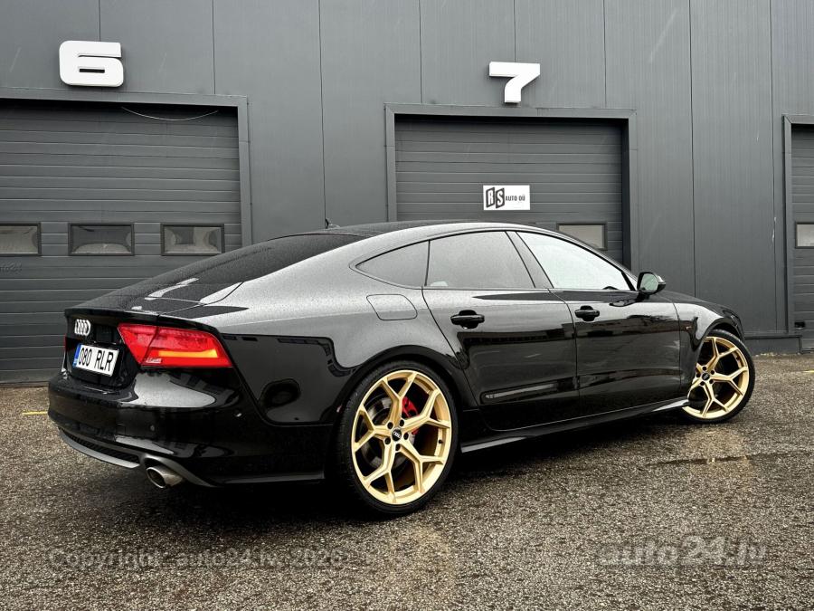 Black Audi A7 Sportback 2013 in Tallinn, with an engine capacity of 3.00 L and mileage of 232 thousand km for 18000 €, photo 6 on AUTOMOTO.COM.LV