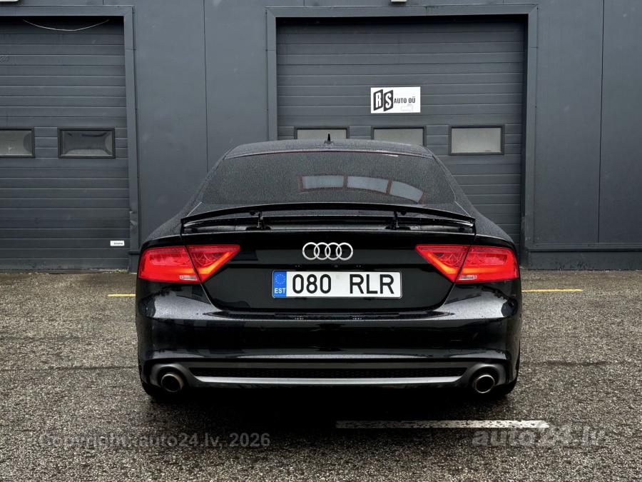 Black Audi A7 Sportback 2013 in Tallinn, with an engine capacity of 3.00 L and mileage of 232 thousand km for 18000 €, photo 9 on AUTOMOTO.COM.LV