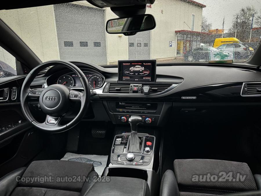 Black Audi A7 Sportback 2013 in Tallinn, with an engine capacity of 3.00 L and mileage of 232 thousand km for 18000 €, photo 13 on AUTOMOTO.COM.LV