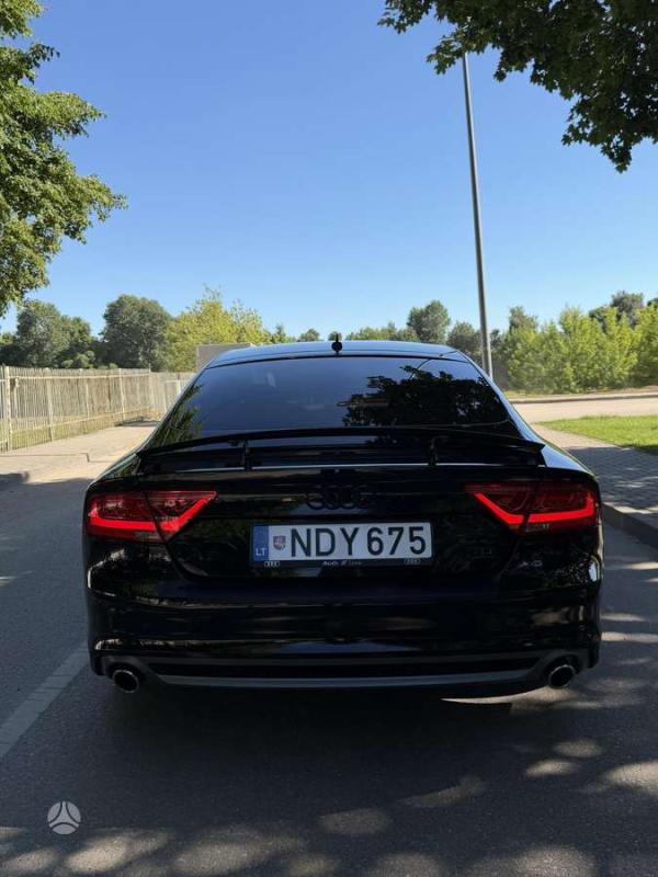 Melns Audi A7 Sportback 2013 Jonava, ar dzinēja tilpumu 2.97 L un nobraukumu 328 tūkst. km par 16399 €, foto 7 vietnē AUTOMOTO.COM.LV