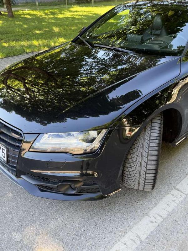 Melns Audi A7 Sportback 2013 Jonava, ar dzinēja tilpumu 2.97 L un nobraukumu 328 tūkst. km par 16399 €, foto 10 vietnē AUTOMOTO.COM.LV