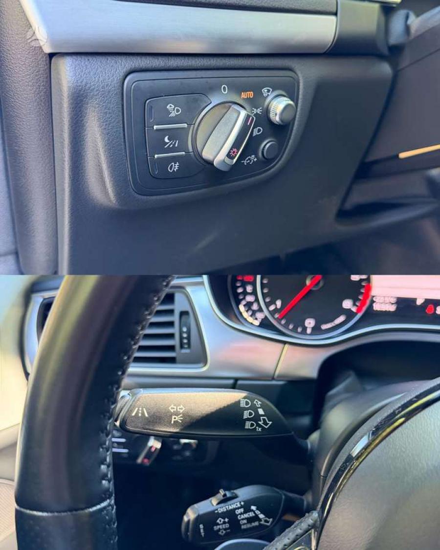 Black Audi A7 Sportback 2013 in Jonava, with an engine capacity of 2.97 L and mileage of 328 thousand km for 16399 €, photo 21 on AUTOMOTO.COM.LV