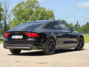 Melns Audi A7 Sportback 2013 Grobiņa, ar dzinēja tilpumu 3.00 L un nobraukumu 305 tūkst. km par 16200 €, foto 6 vietnē AUTOMOTO.COM.LV