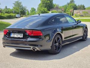Melns Audi A7 Sportback 2013 Grobiņa, ar dzinēja tilpumu 3.00 L un nobraukumu 305 tūkst. km par 16200 €, foto 11 vietnē AUTOMOTO.COM.LV