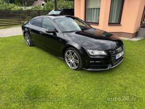 Black Audi A7 Sportback 2013 in Saku, with an engine capacity of 3.00 L and mileage of 234 thousand km for 18700 €, photo  on AUTOMOTO.COM.LV