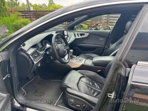 Black Audi A7 Sportback 2013 in Saku, with an engine capacity of 3.00 L and mileage of 234 thousand km for 18700 €, photo 8 on AUTOMOTO.COM.LV
