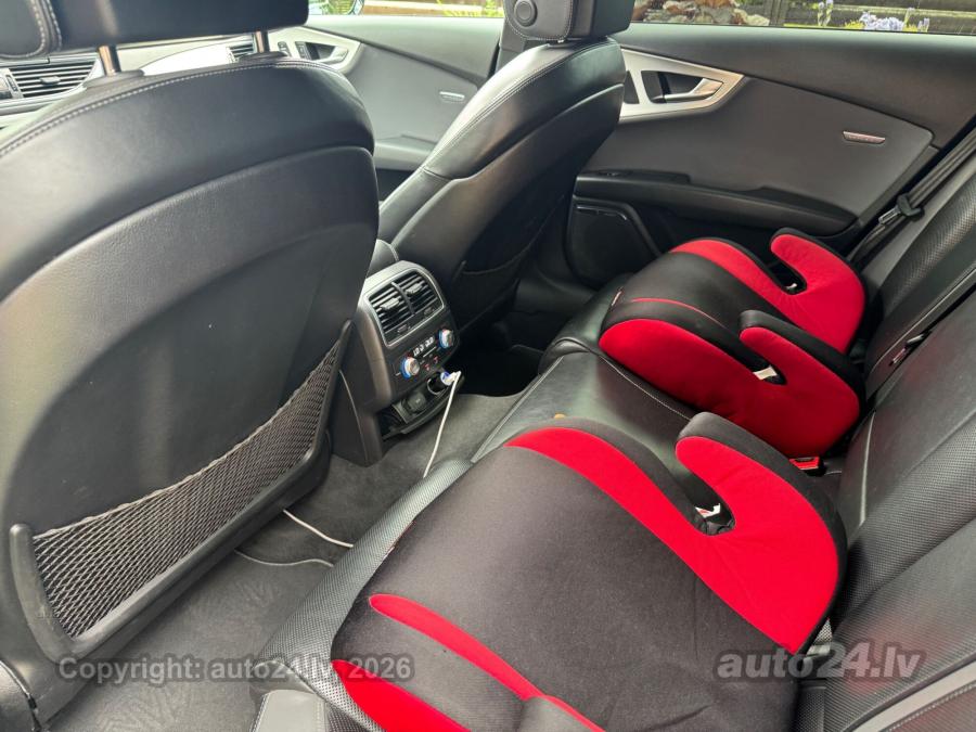 Black Audi A7 Sportback 2013 in Saku, with an engine capacity of 3.00 L and mileage of 234 thousand km for 18700 €, photo 10 on AUTOMOTO.COM.LV