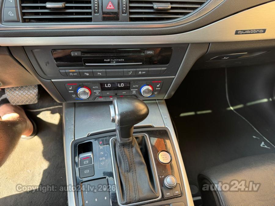 Black Audi A7 Sportback 2013 in Saku, with an engine capacity of 3.00 L and mileage of 234 thousand km for 18700 €, photo 12 on AUTOMOTO.COM.LV