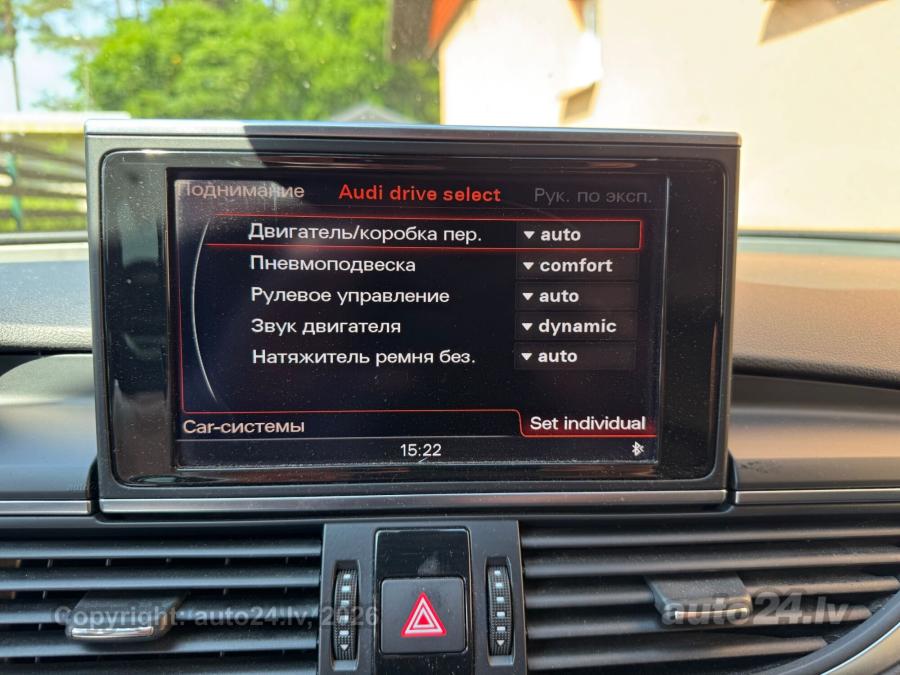 Black Audi A7 Sportback 2013 in Saku, with an engine capacity of 3.00 L and mileage of 234 thousand km for 18700 €, photo 13 on AUTOMOTO.COM.LV