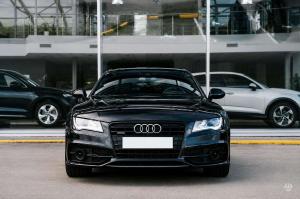 Melns Audi A7 Sportback 2013 Viļņa, ar dzinēja tilpumu 2.97 L un nobraukumu 327 tūkst. km par 13300 €, foto 3 vietnē AUTOMOTO.COM.LV
