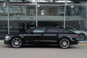 Melns Audi A7 Sportback 2013 Viļņa, ar dzinēja tilpumu 2.97 L un nobraukumu 327 tūkst. km par 13300 €, foto 5 vietnē AUTOMOTO.COM.LV