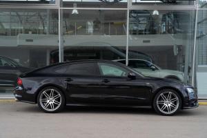 Melns Audi A7 Sportback 2013 Viļņa, ar dzinēja tilpumu 2.97 L un nobraukumu 327 tūkst. km par 13300 €, foto 7 vietnē AUTOMOTO.COM.LV
