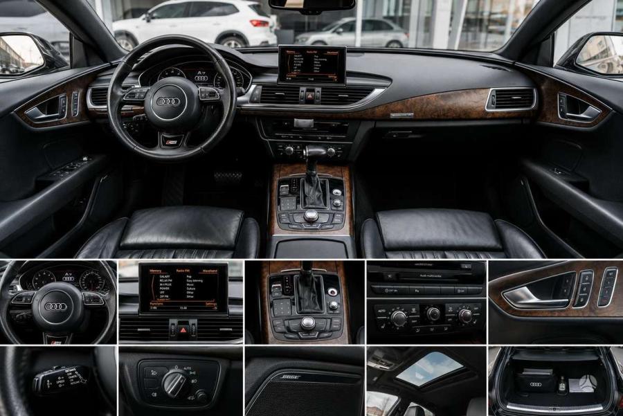 Melns Audi A7 Sportback 2013 Viļņa, ar dzinēja tilpumu 2.97 L un nobraukumu 327 tūkst. km par 13300 €, foto 10 vietnē AUTOMOTO.COM.LV