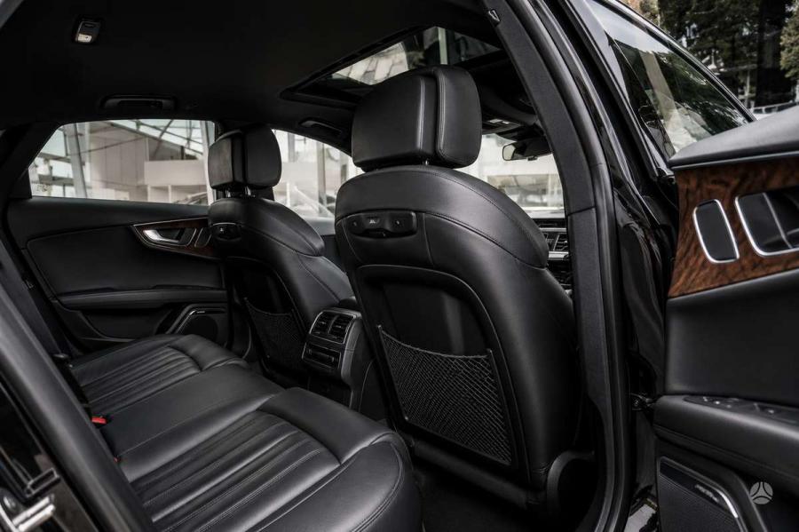 Melns Audi A7 Sportback 2013 Viļņa, ar dzinēja tilpumu 2.97 L un nobraukumu 327 tūkst. km par 13300 €, foto 25 vietnē AUTOMOTO.COM.LV