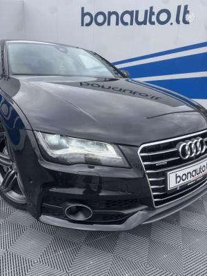 Melns Audi A7 Sportback 2013 Kauņa, ar dzinēja tilpumu 2.97 L un nobraukumu 222 tūkst. km par 14999 €, foto 4 vietnē AUTOMOTO.COM.LV