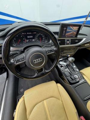 Melns Audi A7 Sportback 2013 Kauņa, ar dzinēja tilpumu 2.97 L un nobraukumu 222 tūkst. km par 14999 €, foto 12 vietnē AUTOMOTO.COM.LV