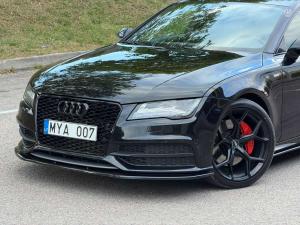 Black Audi A7 Sportback 2013 in Jonava, with an engine capacity of 3.00 L and mileage of 251 thousand km for 15199 €, photo 4 on AUTOMOTO.COM.LV