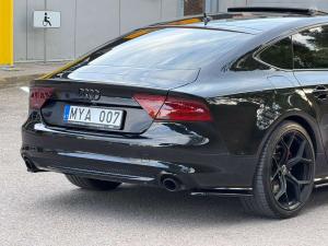 Black Audi A7 Sportback 2013 in Jonava, with an engine capacity of 3.00 L and mileage of 251 thousand km for 15199 €, photo 7 on AUTOMOTO.COM.LV