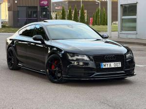 Black Audi A7 Sportback 2013 in Jonava, with an engine capacity of 3.00 L and mileage of 251 thousand km for 15199 €, photo 13 on AUTOMOTO.COM.LV