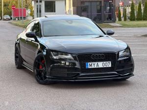 Black Audi A7 Sportback 2013 in Jonava, with an engine capacity of 3.00 L and mileage of 251 thousand km for 15199 €, photo 14 on AUTOMOTO.COM.LV