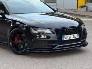 Black Audi A7 Sportback 2013 in Jonava, with an engine capacity of 3.00 L and mileage of 251 thousand km for 15199 €, photo 15 on AUTOMOTO.COM.LV