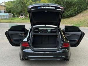 Black Audi A7 Sportback 2013 in Jonava, with an engine capacity of 3.00 L and mileage of 251 thousand km for 15199 €, photo 21 on AUTOMOTO.COM.LV