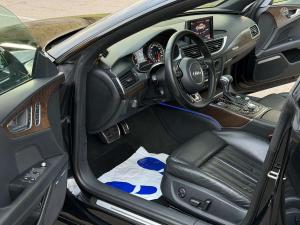 Black Audi A7 Sportback 2013 in Jonava, with an engine capacity of 3.00 L and mileage of 251 thousand km for 15199 €, photo 22 on AUTOMOTO.COM.LV