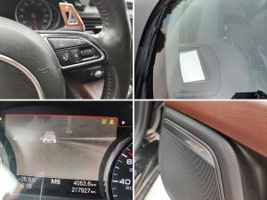 Black Audi A7 Sportback 2013 in Vilnius, with an engine capacity of 3.00 L and mileage of 218 thousand km for 14000 €, photo 14 on AUTOMOTO.COM.LV