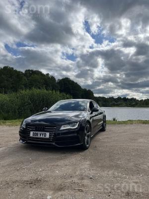 Melns Audi A7 Sportback 2014 Tukums, ar dzinēja tilpumu 3.00 L un nobraukumu 193 tūkst. km par 6750 €, foto 2 vietnē AUTOMOTO.COM.LV