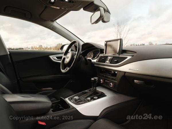 Melns Audi A7 Sportback 2014 Tartu, ar dzinēja tilpumu 3.00 L un nobraukumu 336 tūkst. km par 15590 €, foto 11 vietnē AUTOMOTO.COM.LV