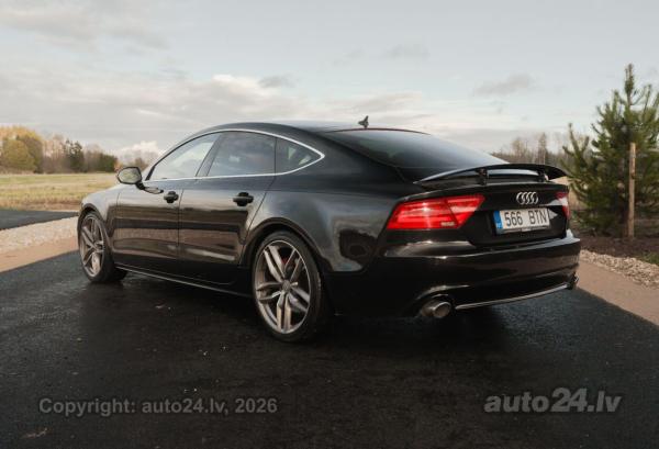 Melns Audi A7 Sportback 2014 Tartu, ar dzinēja tilpumu 3.00 L un nobraukumu 342 tūkst. km par 13999 €, foto 8 vietnē AUTOMOTO.COM.LV