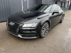 Melns Audi A7 Sportback 2014 Alīta, ar dzinēja tilpumu 2.97 L un nobraukumu 242 tūkst. km par 11800 €, foto 12 vietnē AUTOMOTO.COM.LV