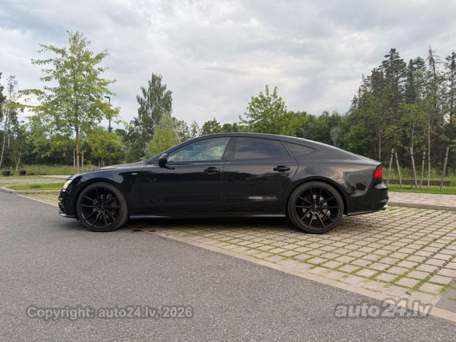Melns Audi A7 Sportback 2014 Tallina, ar dzinēja tilpumu 3.00 L un nobraukumu 252 tūkst. km par 16500 €, foto 1 vietnē AUTOMOTO.COM.LV