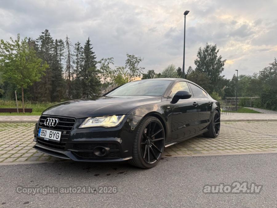 Melns Audi A7 Sportback 2014 Tallina, ar dzinēja tilpumu 3.00 L un nobraukumu 252 tūkst. km par 16500 €, foto 3 vietnē AUTOMOTO.COM.LV